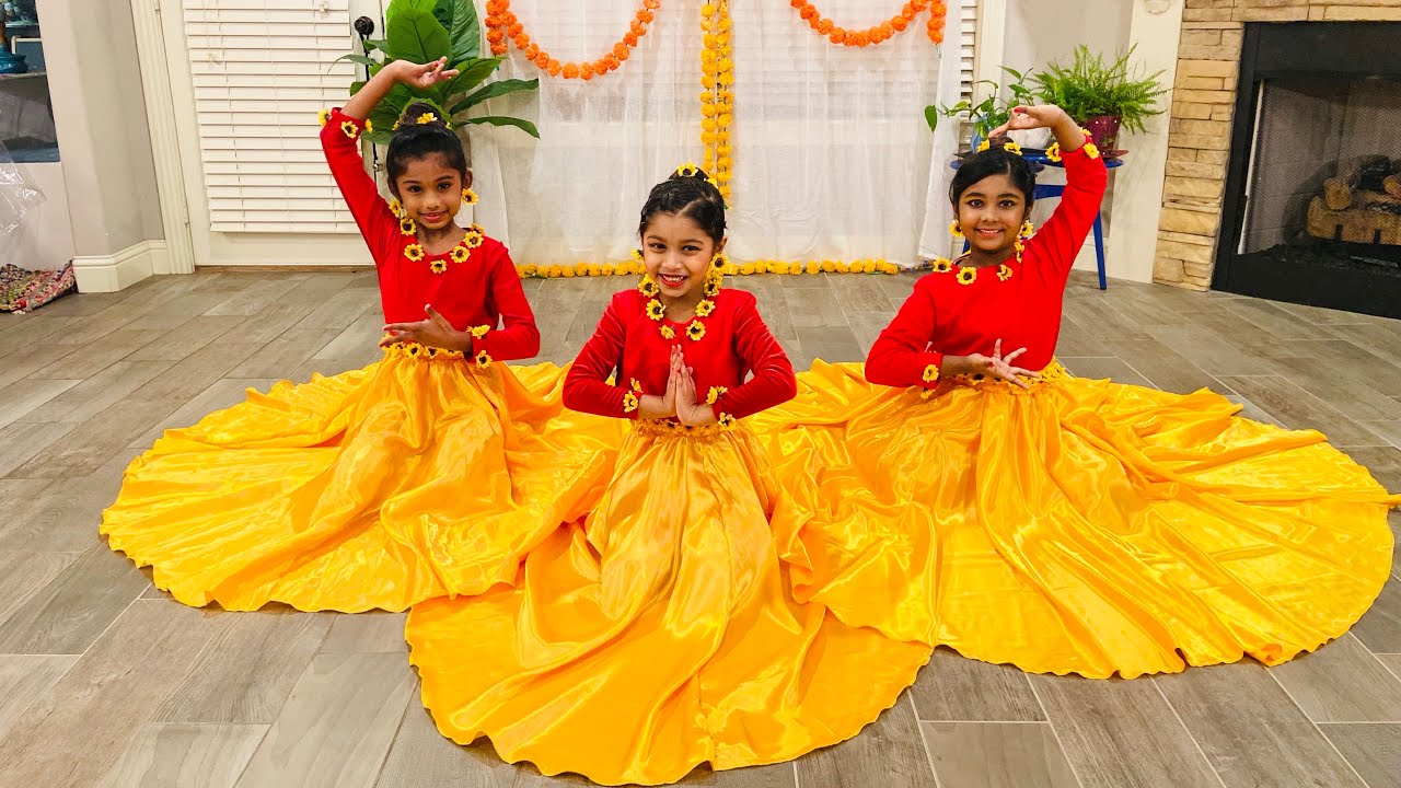 Saraswati 2022 Dance performance| Maa Saraswati Sharade| Trio ...