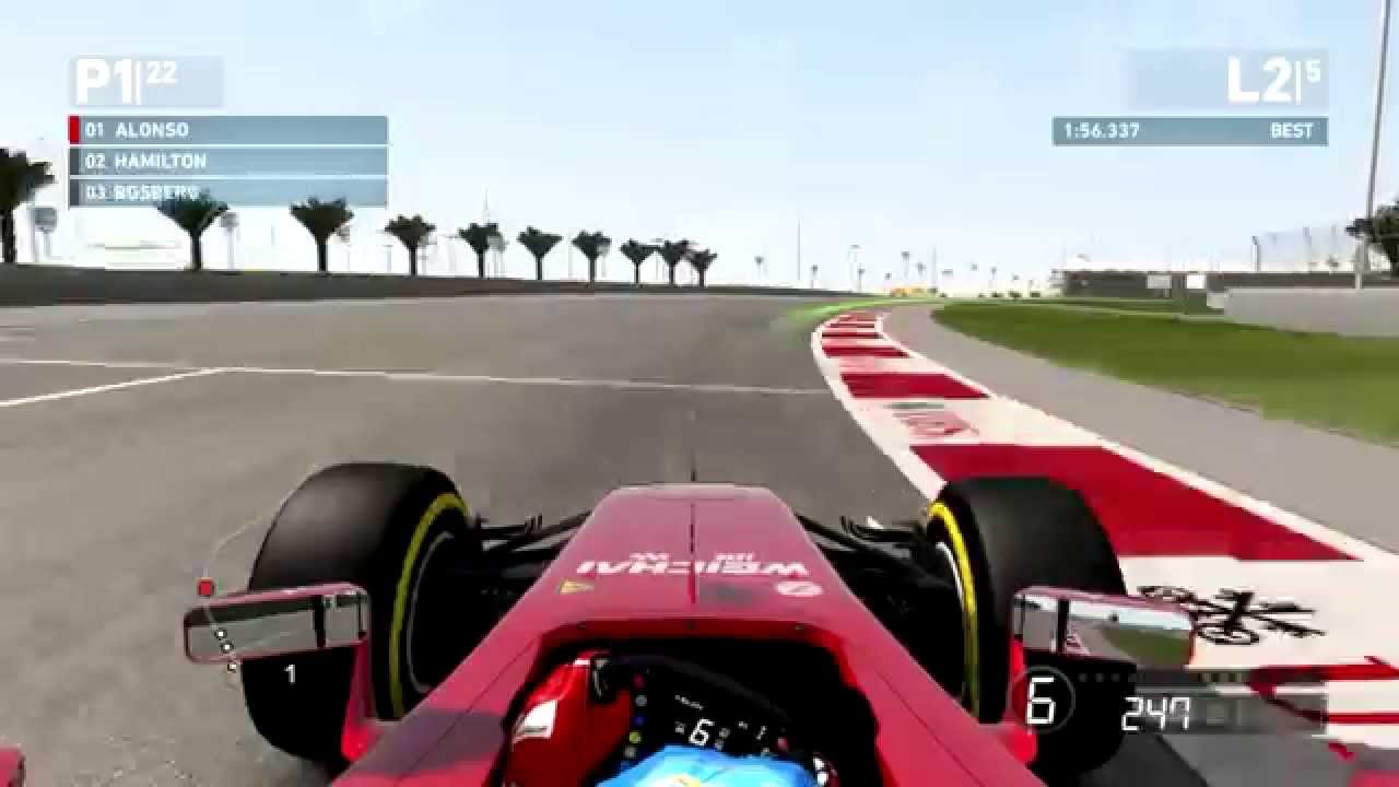 Codemasters F1 2014 Gameplay (PC) - Fernando Alonso | Yas Marina, Abu ...