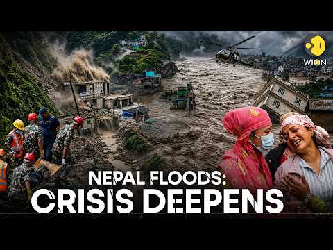 Nepal Flood Horror LIVE: Deadly Flash Floods Leave Death & Destruction, Death Toll Rises | WION Live