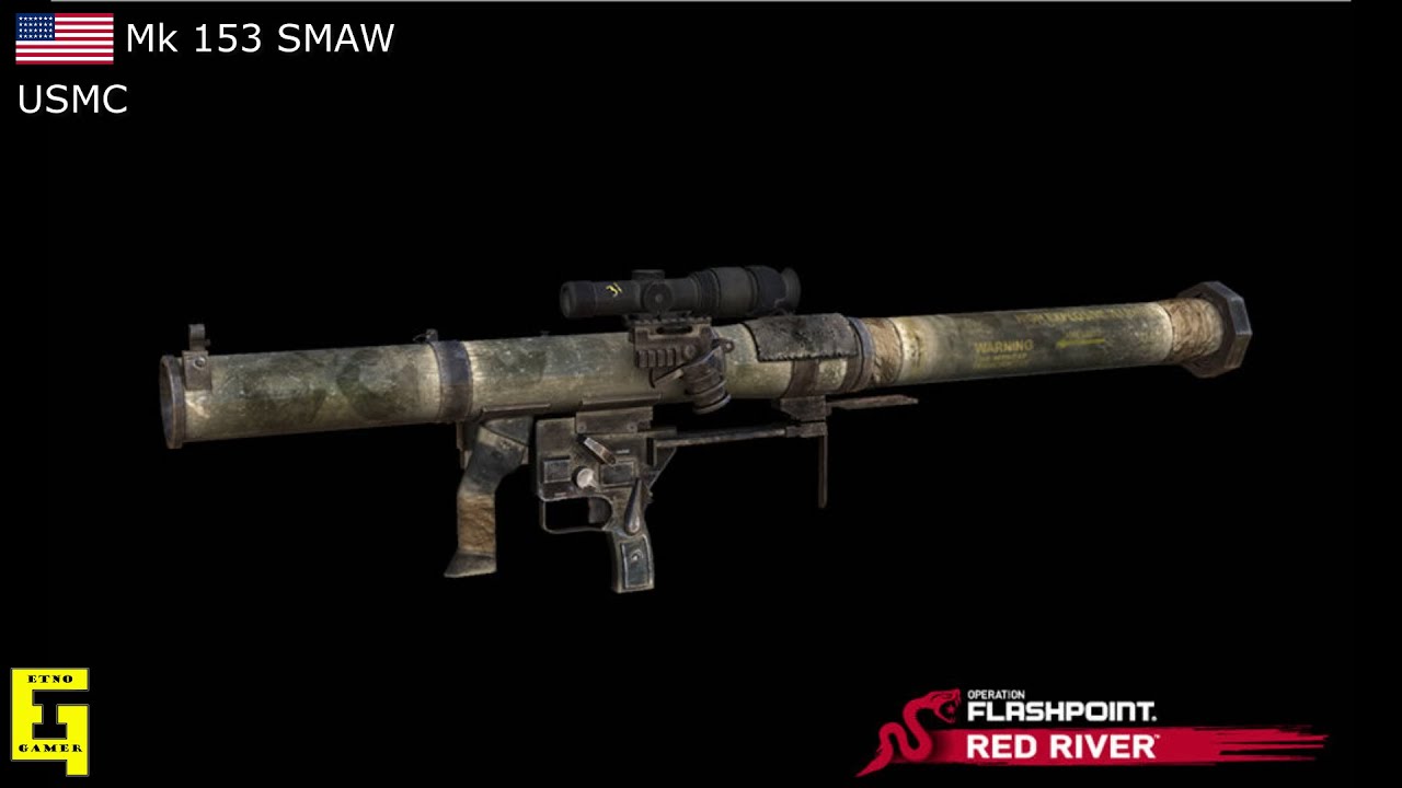 Mk 153 SMAW - Operation Flashpoint Red River - YouTube