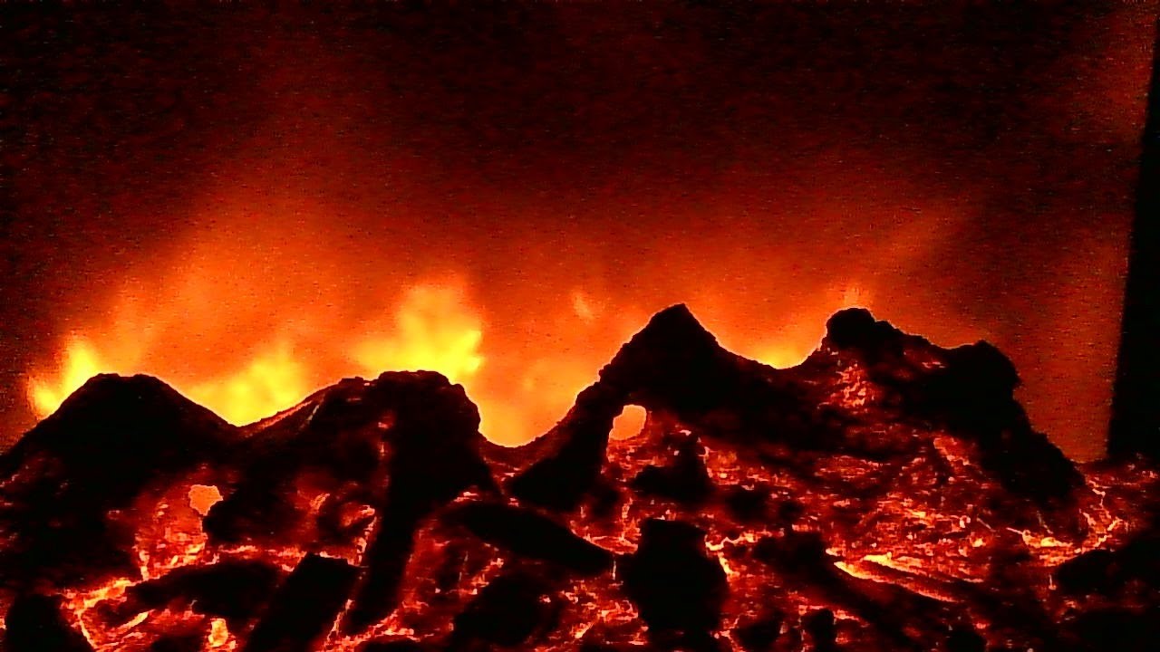 calm fire with sound - YouTube