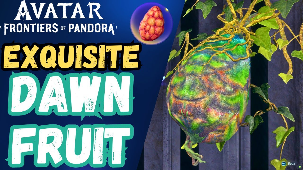 Avatar Frontiers Of Pandora | Exquisite Dawn Fruit - YouTube
