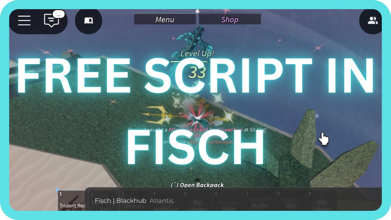 *NEW* FISCH SCRIPT | AUTO CATCH | AUTO BAIT | FREE SCRIPT GUI MOBILE ...