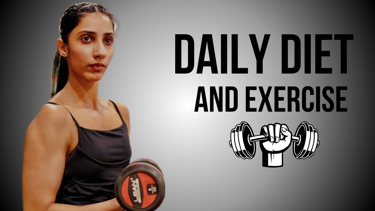 DAILY ROUTINE DIET AND EXERCISE / LIFE DISCIPLINE/ GYM VLOG - YouTube
