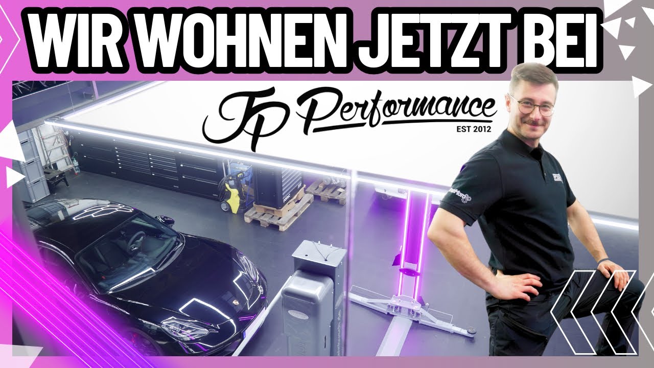 WIR WOHNEN JETZT bei JP Performance | Speed Engineering - YouTube