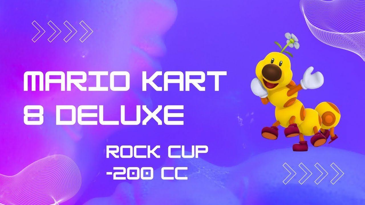 Mario Kart 8 Deluxe Rock Cup - 200cc - YouTube