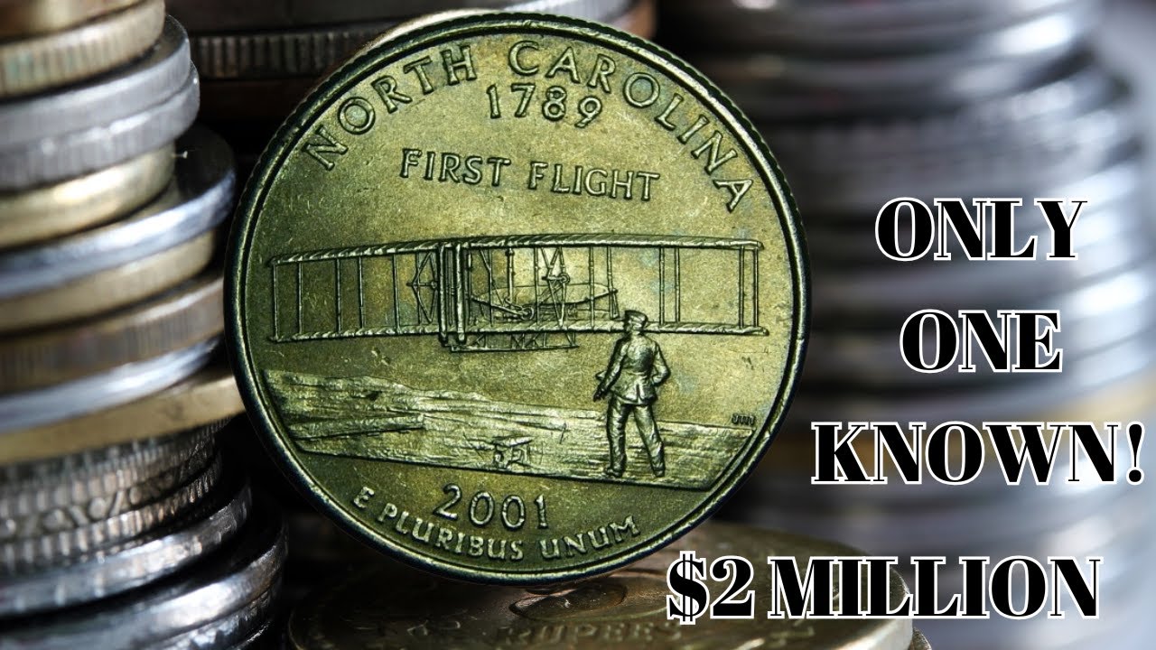 Rare 2001 Quarter Dollar coins that are worth Money! - YouTube
