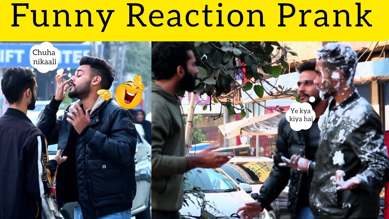Funny Reactions Prank With Strangers (Desipranksters) - YouTube