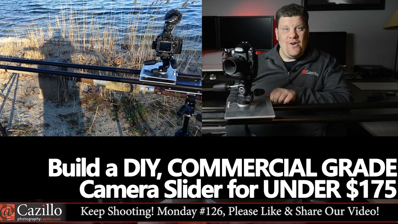 DIY COMMERCIAL GRADE Camera Slider Under $175 - YouTube
