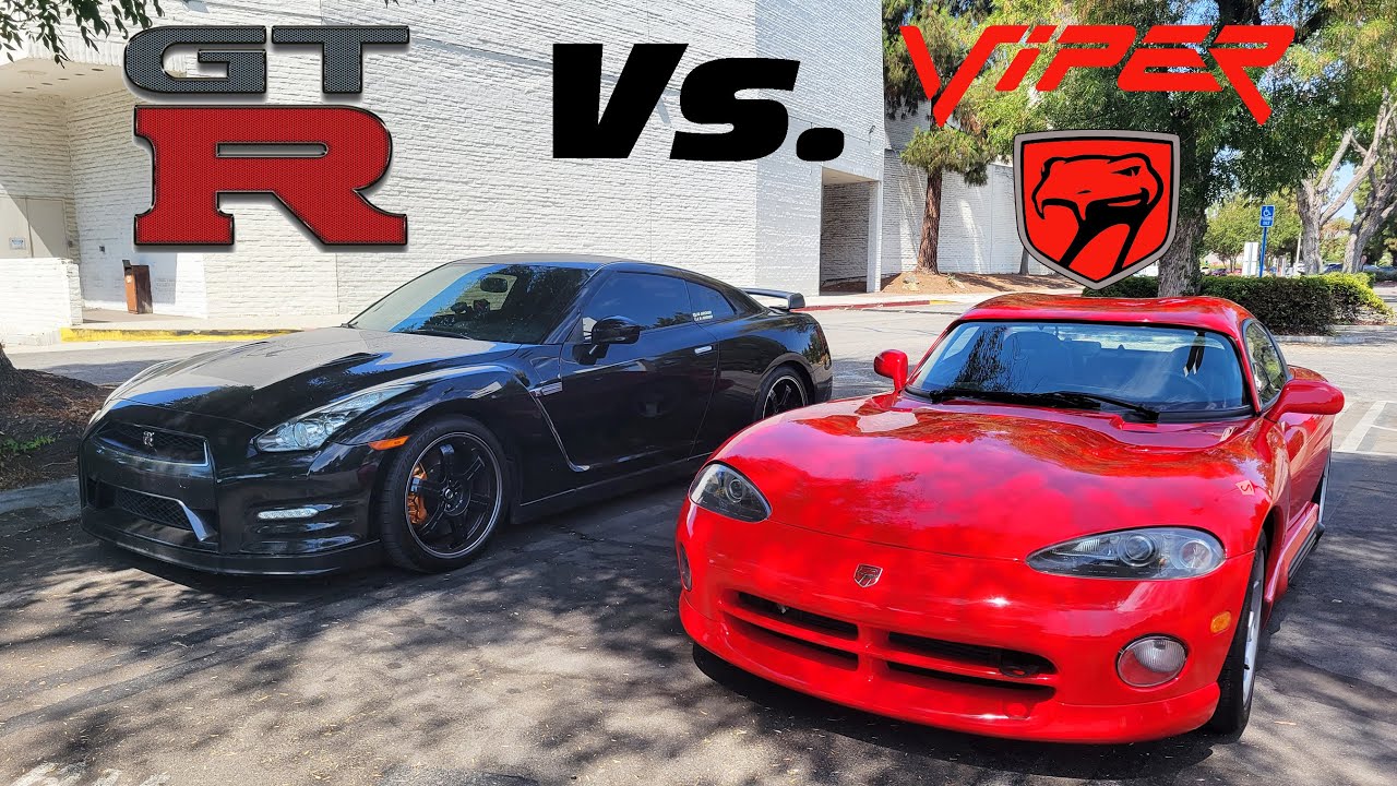 NISSAN R35 GTR vs. DODGE VIPER: WHICH IS THE BETTER DRIVERS CAR? - YouTube