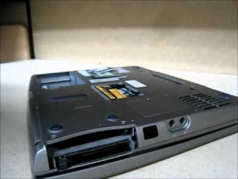 How to remove laptop battery memory hard drive and dvd drive - YouTube