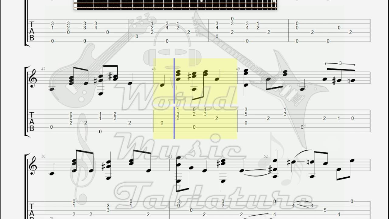 Dadi, Marcel Windy And Warm GUITAR TAB - YouTube