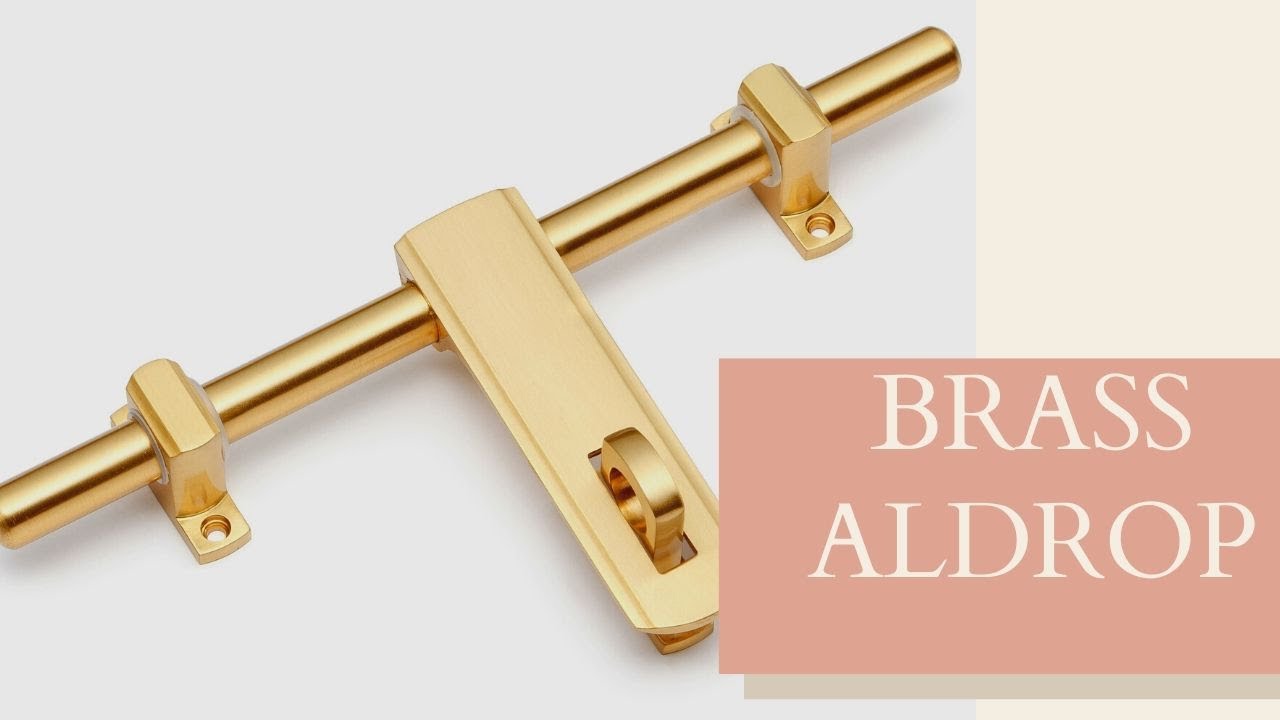 Doorito - Brass Door Hardware - Brass Aldrop - Brass Tadi - Brass ...