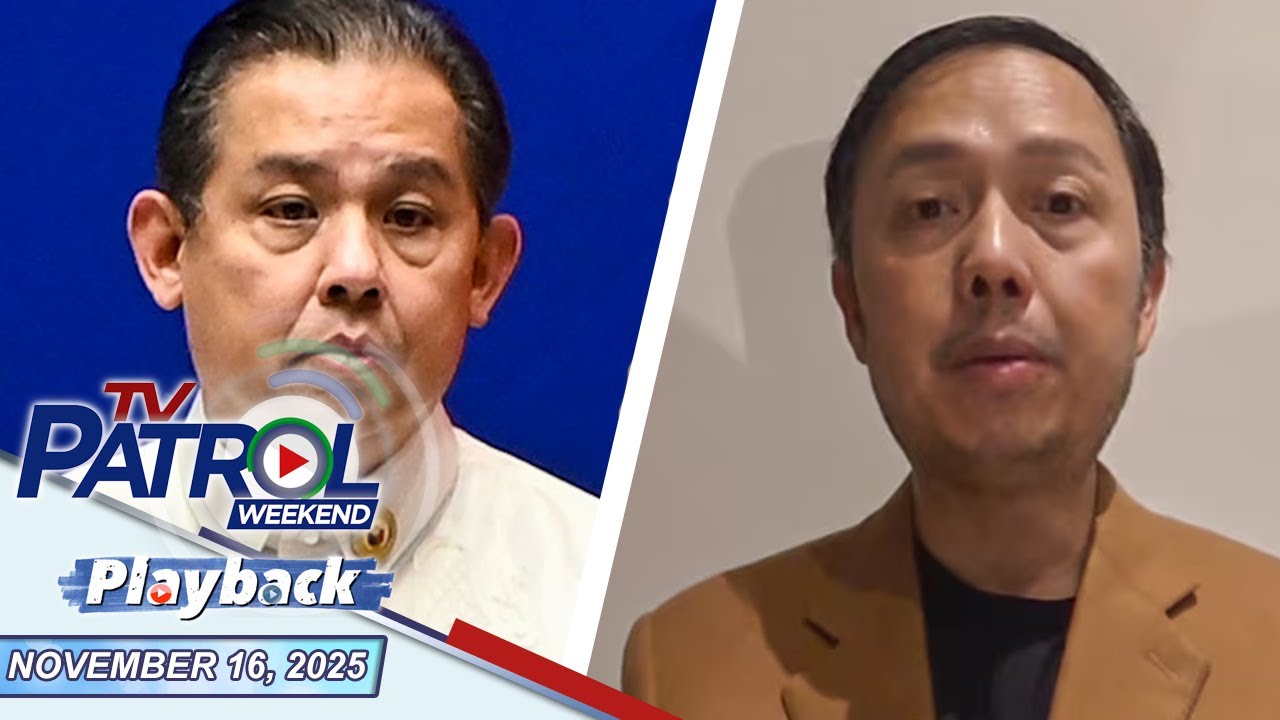 TV Patrol Weekend Playback | November 16, 2025 - YouTube