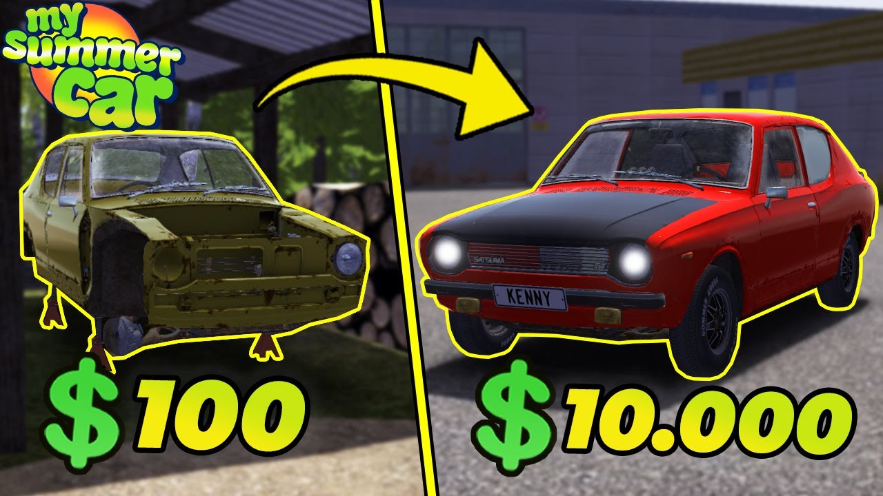 I RESTORED $100 RUSTY SATSUMA from FOREST! | My Summer Car #159 - YouTube
