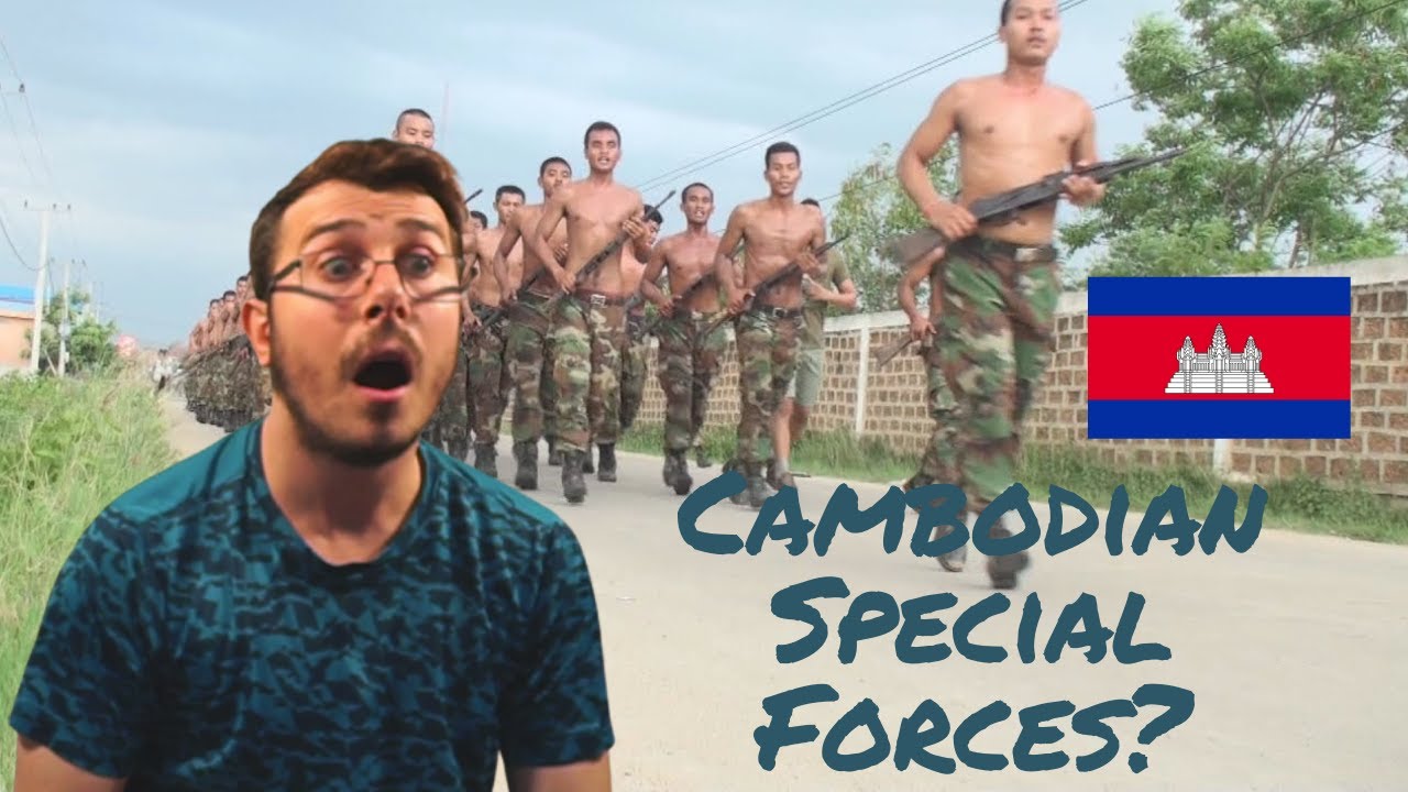 Commando Of Cambodia Special Forces Physical Training Reaction Youtube