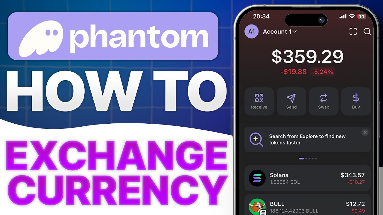 How To Exchange Currency in Phantom Wallet (2025 Updated Tutorial ...