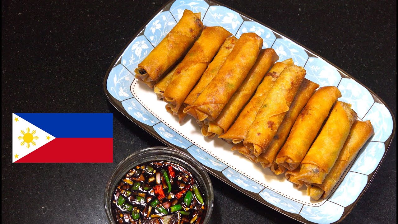 How to Make Chicken Spring Rolls - Filipino Recipes - Tagalog Youtube ...
