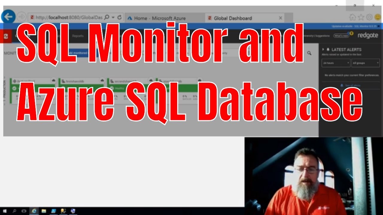 SQL Monitor and Azure SQL Database - YouTube