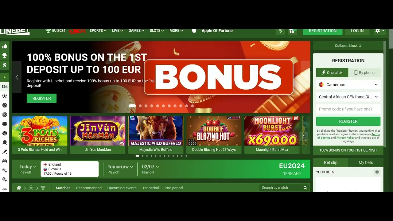 Code promo Linebet. Comment s'inscrire sur Linebet avec le code promo ...