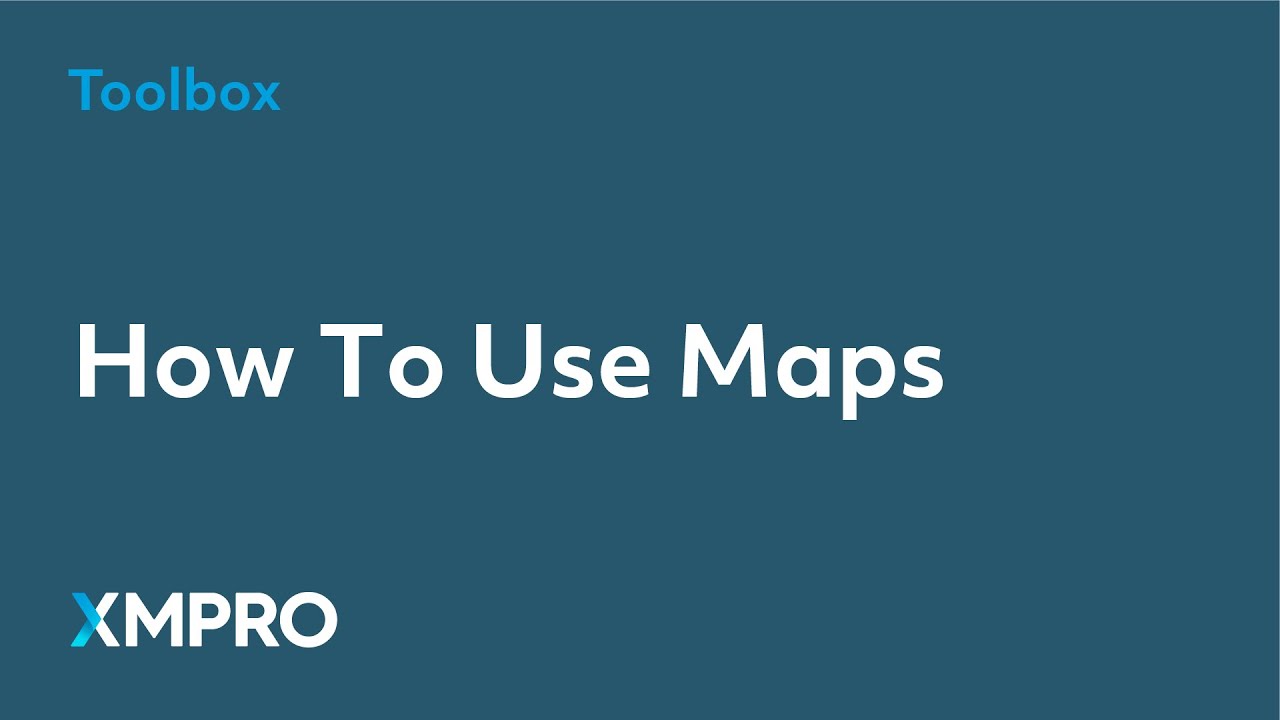 How To Use Maps | XMPRO App Designer - YouTube