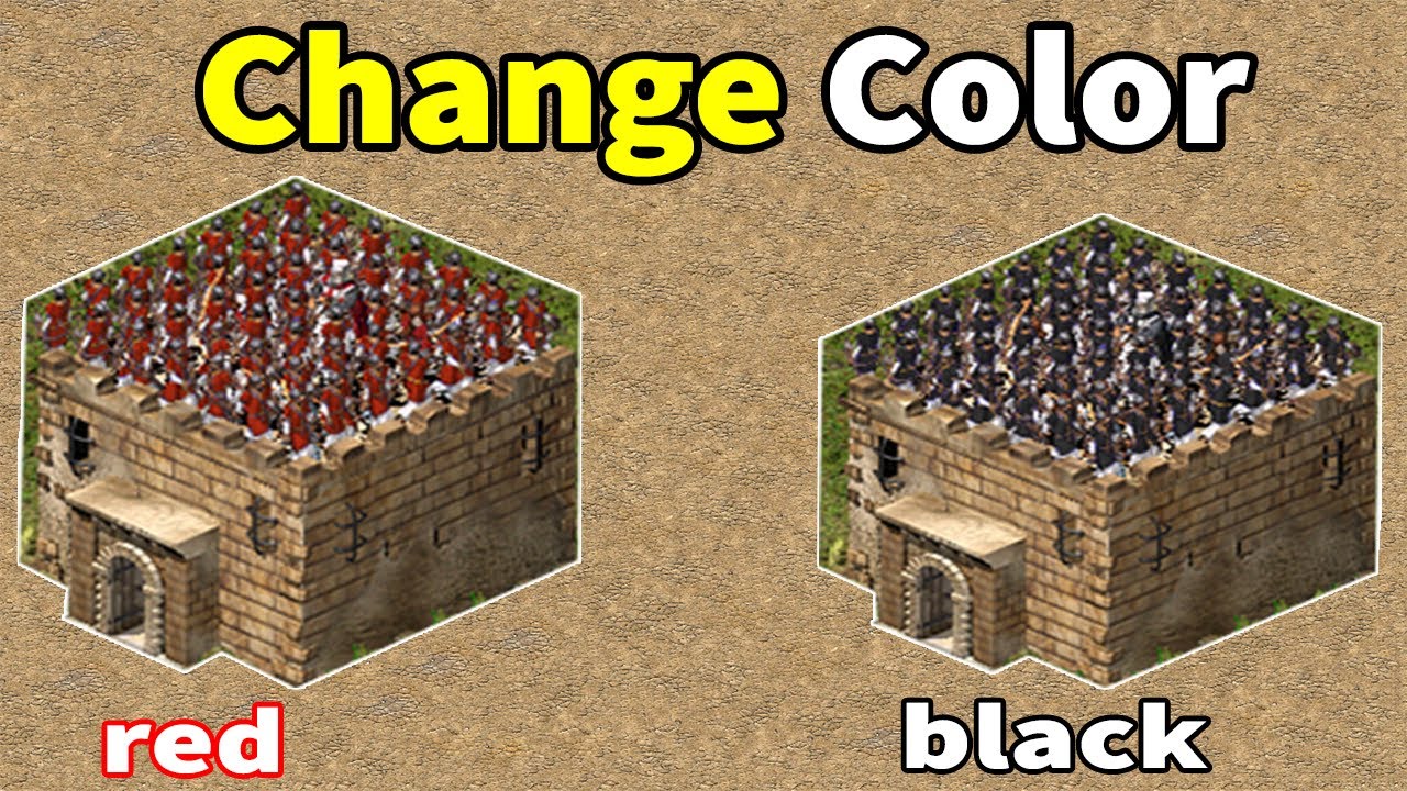 Change Color (Complete Guide) Stronghold Crusader | Stronghold Crusader ...