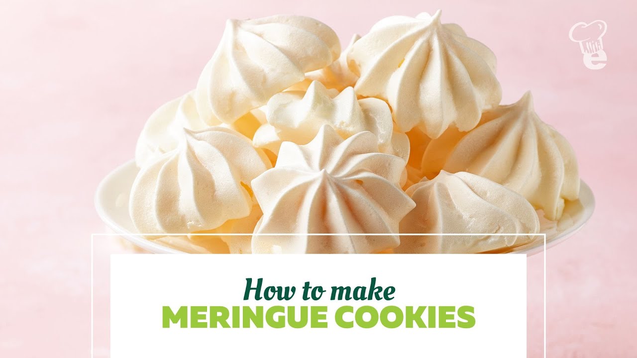 How to Make Meringue Cookies | Cookie Recipe | healthEcooks.com - YouTube