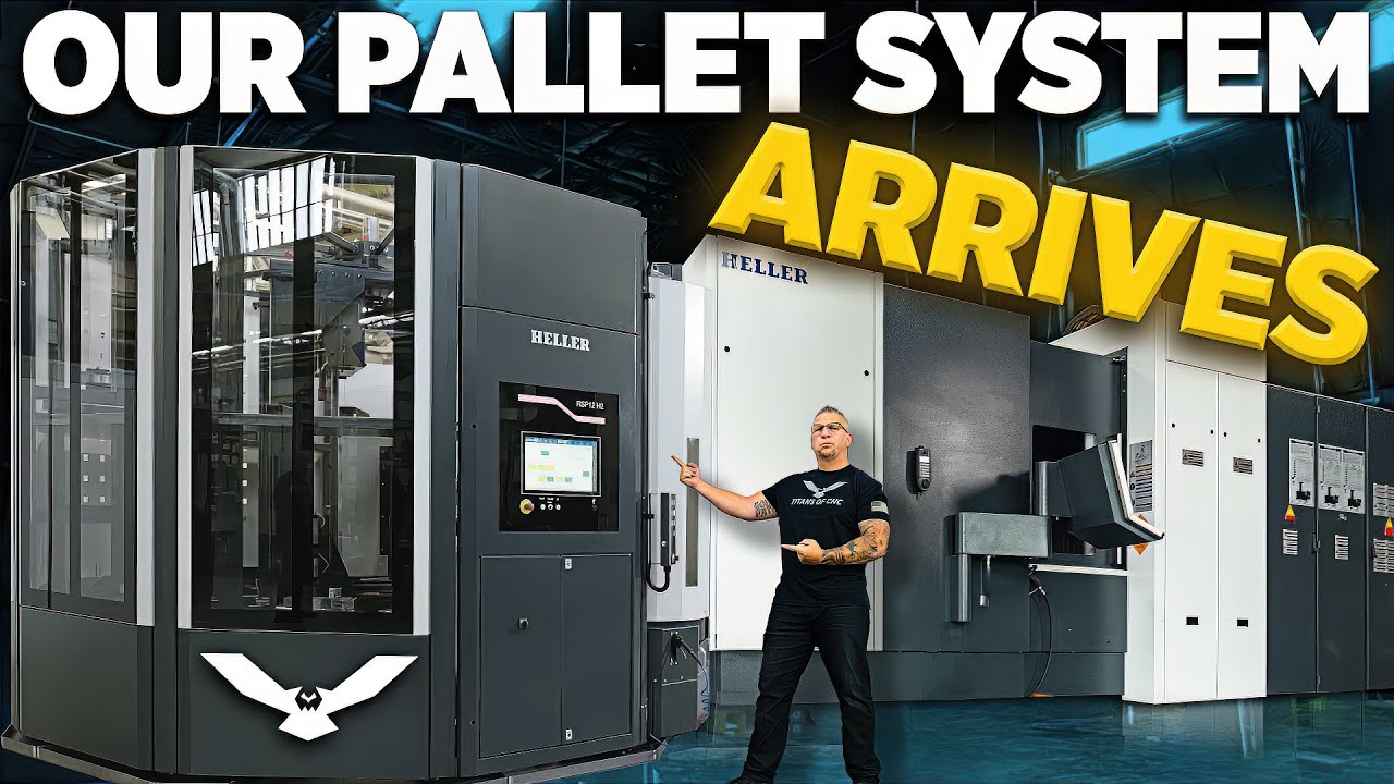 Our NEW 12 Pallet System Arrives | Heller RSP System - YouTube