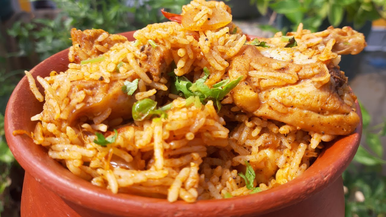 மண்பானை CHICKEN RICE|MUDPOT CHICKEN RICE IN TAMIL|CHICKEN RICE - YouTube