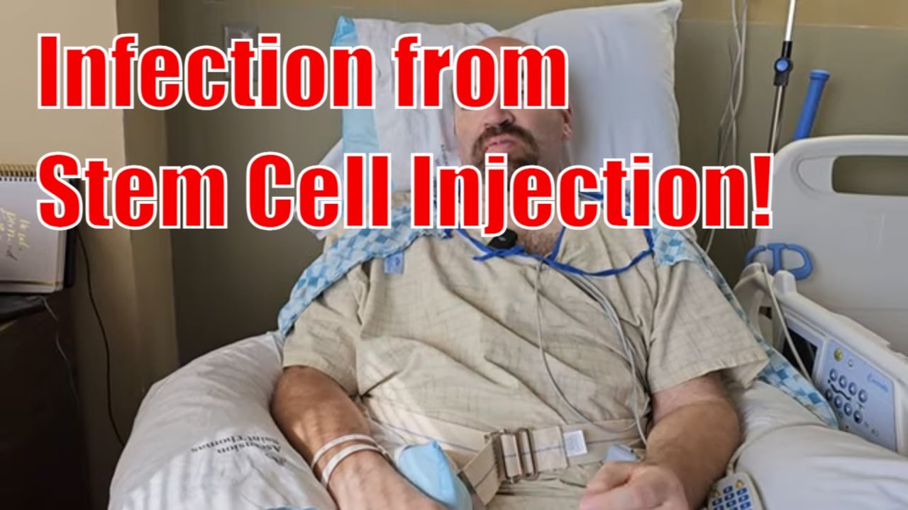 Stem cell injections lead to severe infection - YouTube