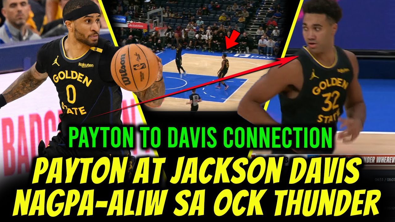 GARY PAYTON TO JACKSON DAVIS CONNECTION! PINA-ALIW ANG MGA FANS ...