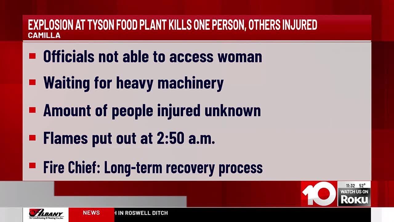 Latest details on the Tyson Foods plant explosion that claimed the life ...