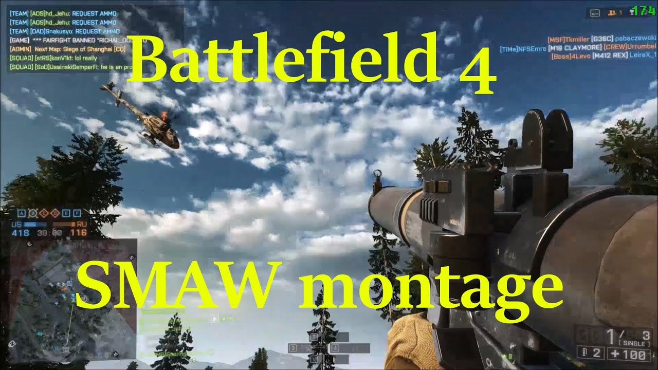 BF4 | SMAW compilation - YouTube