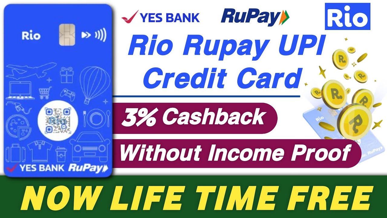 Yes Bank Launched Power Full UPI Rio Credit Card | How To Apply Yes ...