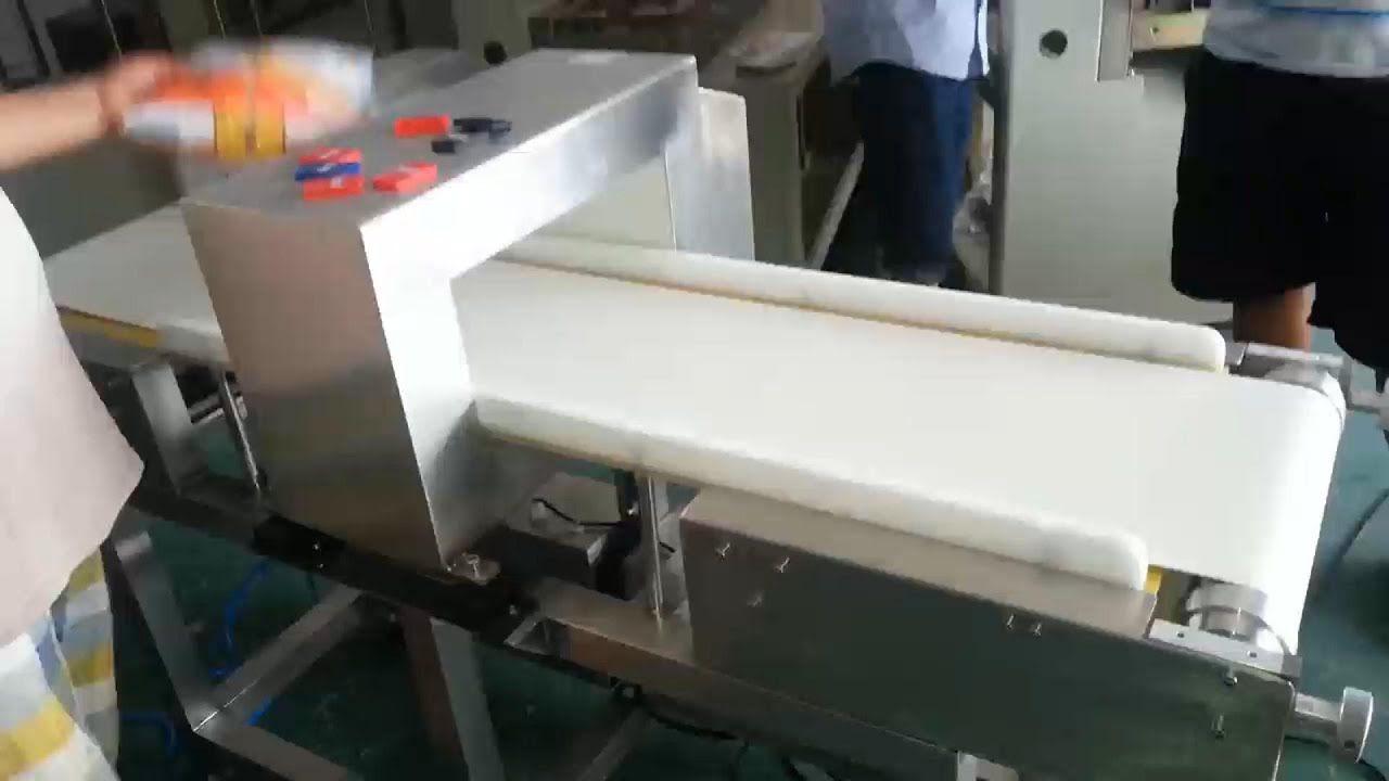 Smart metal detector for poultry, seafood, dairy products, condiments ...