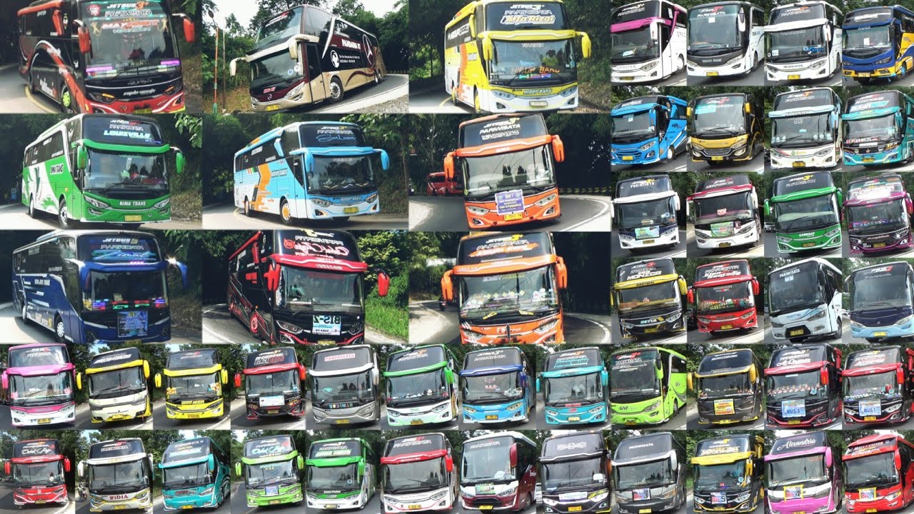 bus full bus artis basuri rezeki wisata setia jaya trans cs trans ...