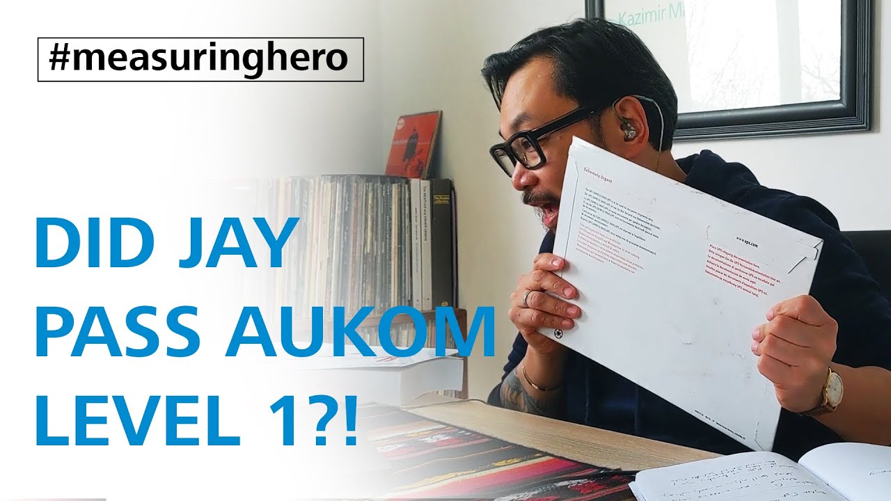 #measuringhero | Did Jay pass AUKOM Level 1?! - YouTube
