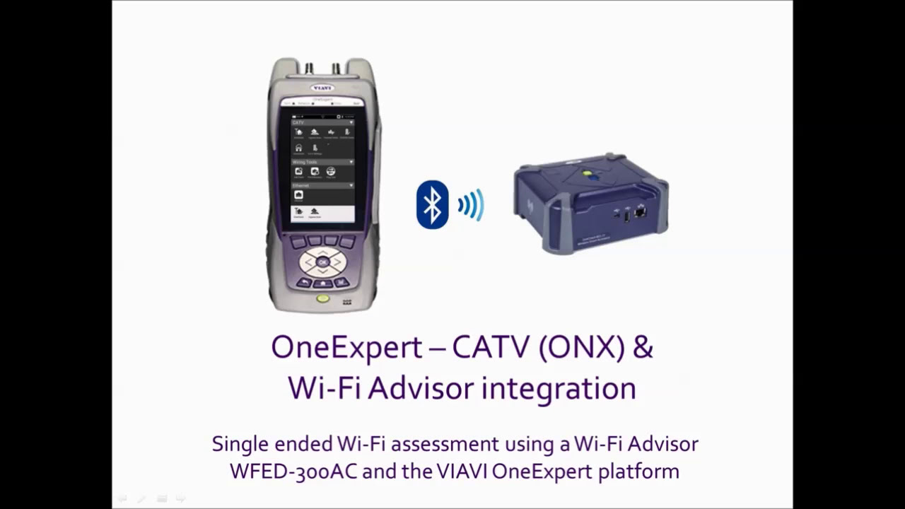 VIAVI Solutions - ONX Single-ended WiFi Overview - YouTube