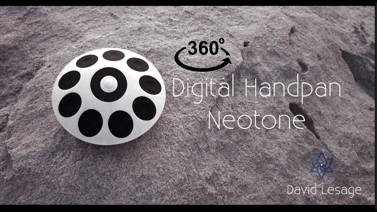 Digital Handpan Neotone #360°VR Version - David Lesage - YouTube