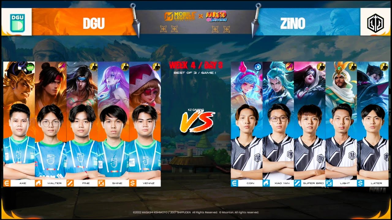 Zino Esports Vs Dagon University [Game 1] MSL MM 2025 Season 1 | Week 4 ...