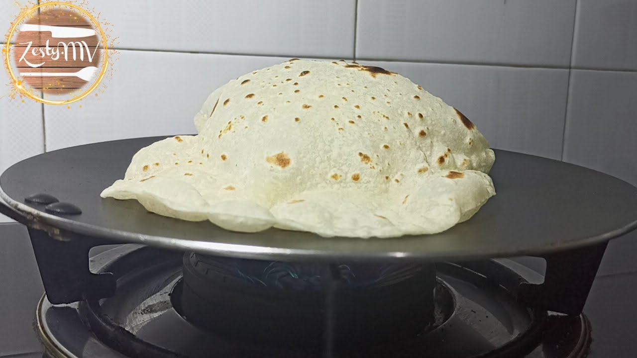 Maldivian flat bread / roshi / roti - YouTube