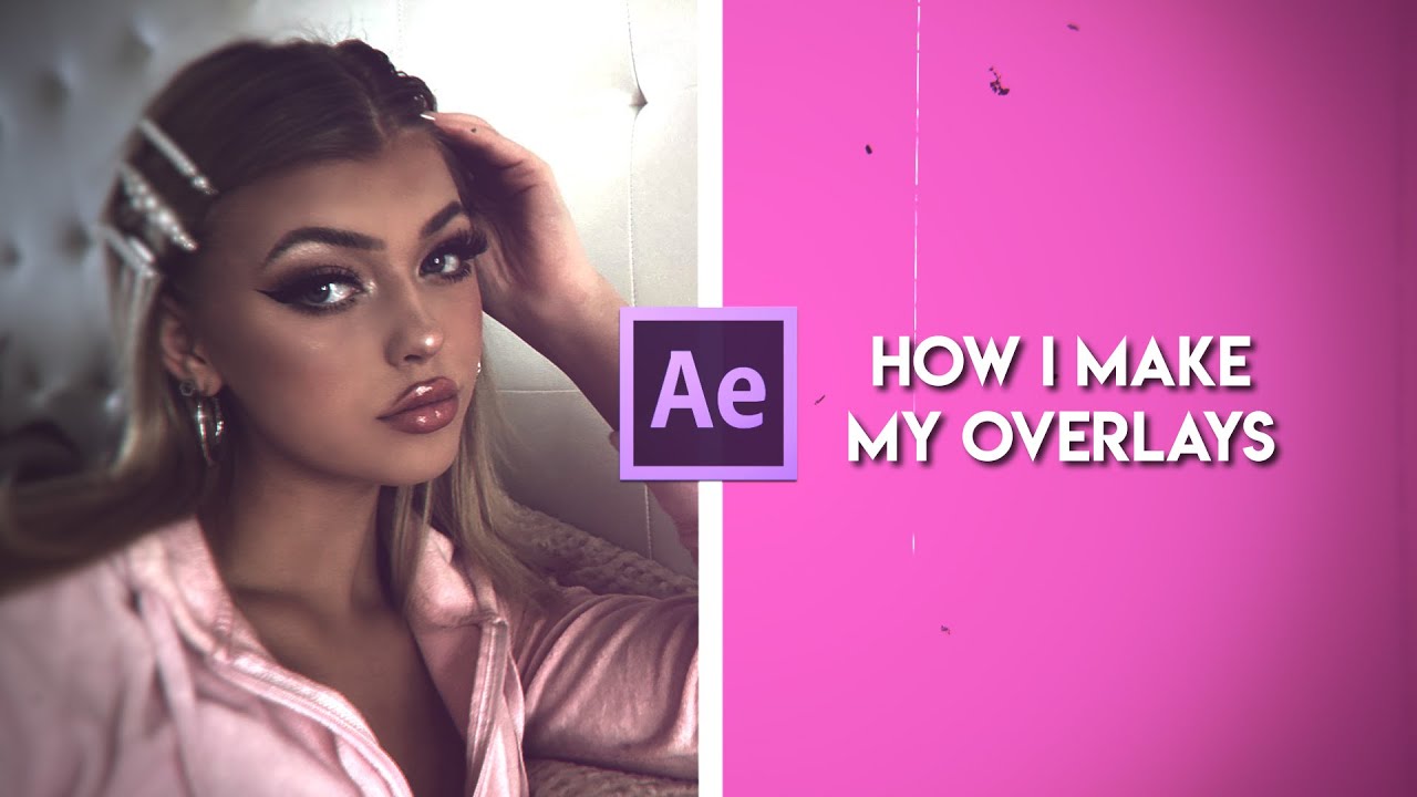 after effects tutorial | how i make my overlays - YouTube