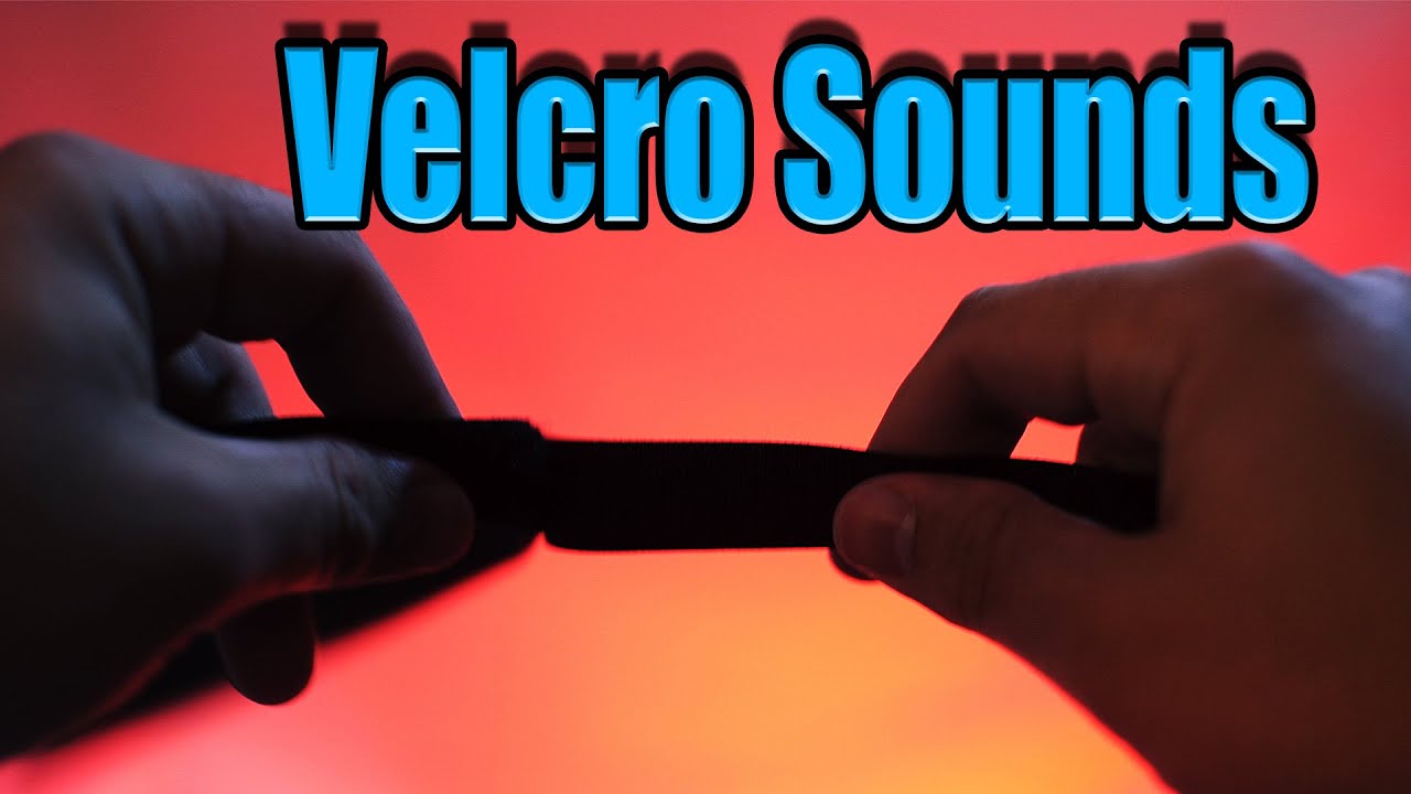 ASMR - (4K) Velcro Sounds - YouTube