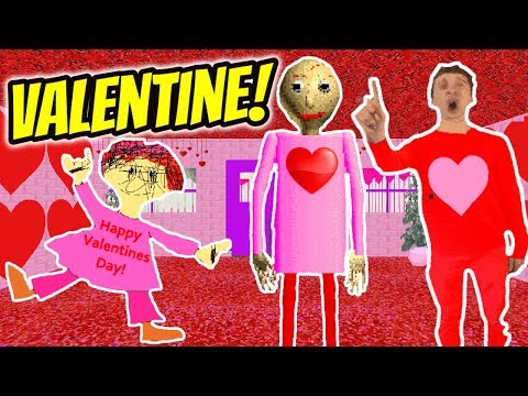WHO IS BALDI'S VALENTINE? | Baldi's Basics Valentine's Day Mod | Valentine's Day 2019