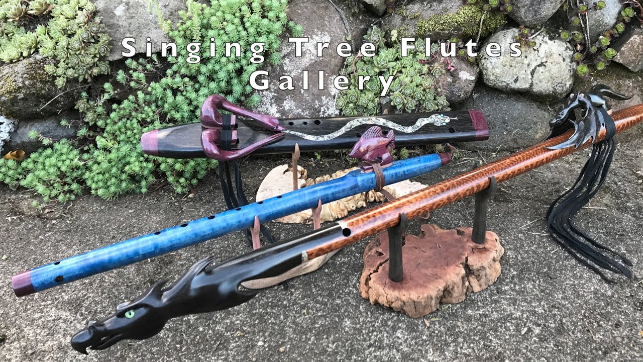 Singing Tree Flutes Gallery Video - YouTube