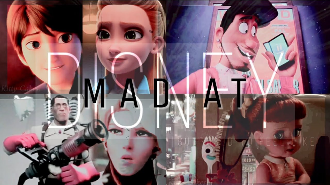 "Mad at Disney!" CGI Multifandom||Shipping/Crossover Couples☆ - YouTube