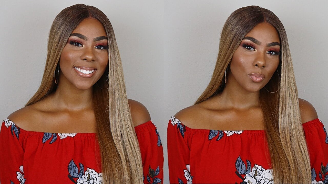 BLONDE BOMBSHELL! BOBBI BOSS DAYANA 13X4 LACE FRONT - YouTube