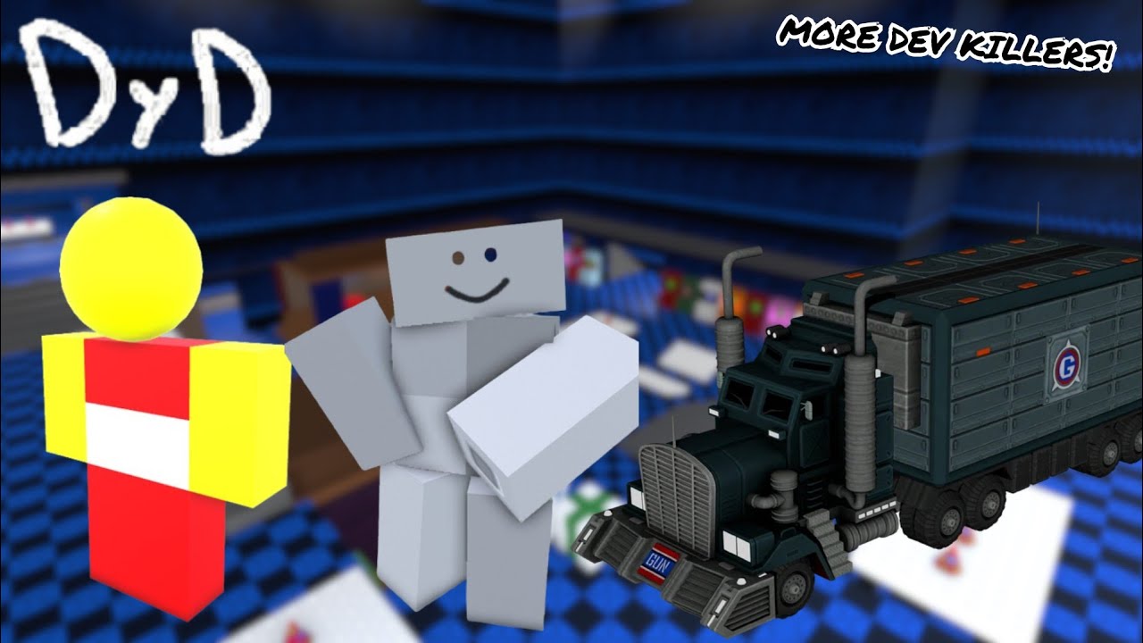 WINNING WITH MORE DEV KILLERS IN 'DYE OF DEAF'! | Roblox Dye Of Deaf ...