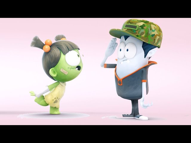 Spookiz | Lieutenant Kebi Dress Up | Kids Cartoon | Funny Cartoon ...