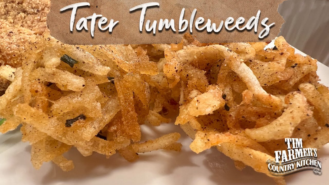 Tater Tumbleweed Potates Recipe - YouTube